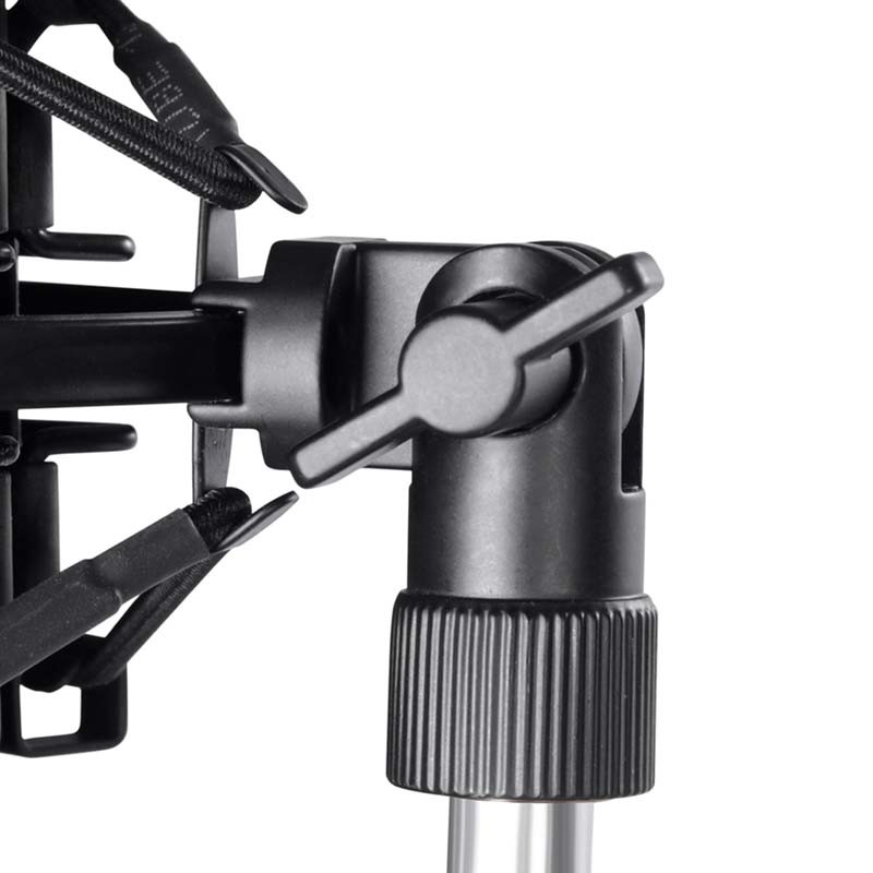 Kit de microphone à condensateur avec bras de suspension à ciseau ... Kit de microphone à condensateur avec bras de suspension à ciseau ...