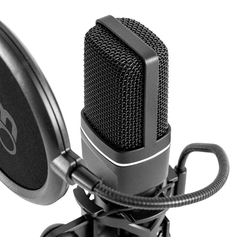 Microphone Studio à condensateur avec Directivité Cardioïde MIC250 ... Microphone Studio à condensateur avec Directivité Cardioïde MIC250 ...